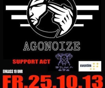 Agonoize Jubiläumsshow am 25.10.2013 in Nürnberg/Rockfabrik +Verlosung