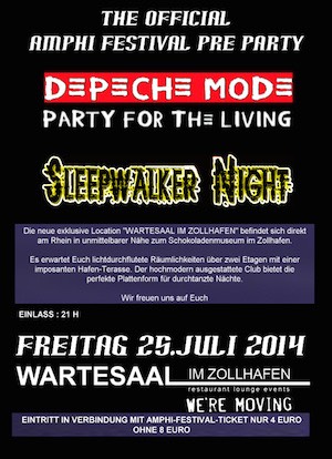 Amphi Festival 2014 - Neue Bands, Warm-up Parties, Pre-Party uvm...