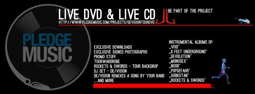 De/Vision Tour DVD & Live CD - Splitterkultur